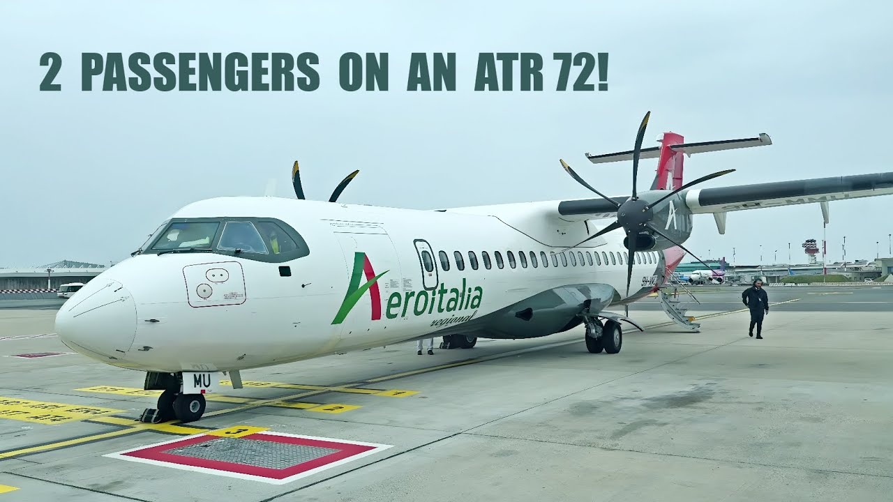 TRIP REPORT | Sky Alps opby. Aeroitalia ATR 72-600 | AOI-FCO | BQ1926 ...