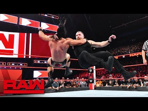 The Shield vs. Braun Strowman, Dolph Ziggler & Drew McIntyre: Raw, Oct. 8, 2018