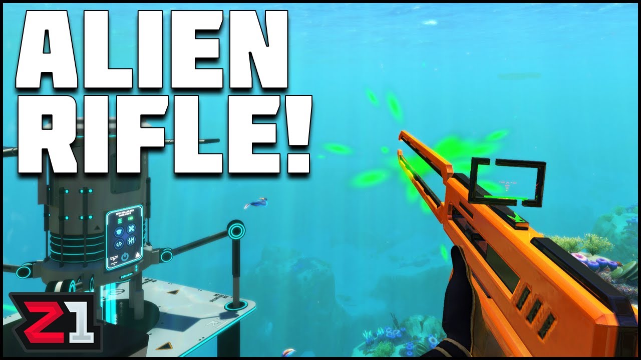 Building the Stasis Rifle and Upgrading to the ALIEN RIFLE ! Modded ...