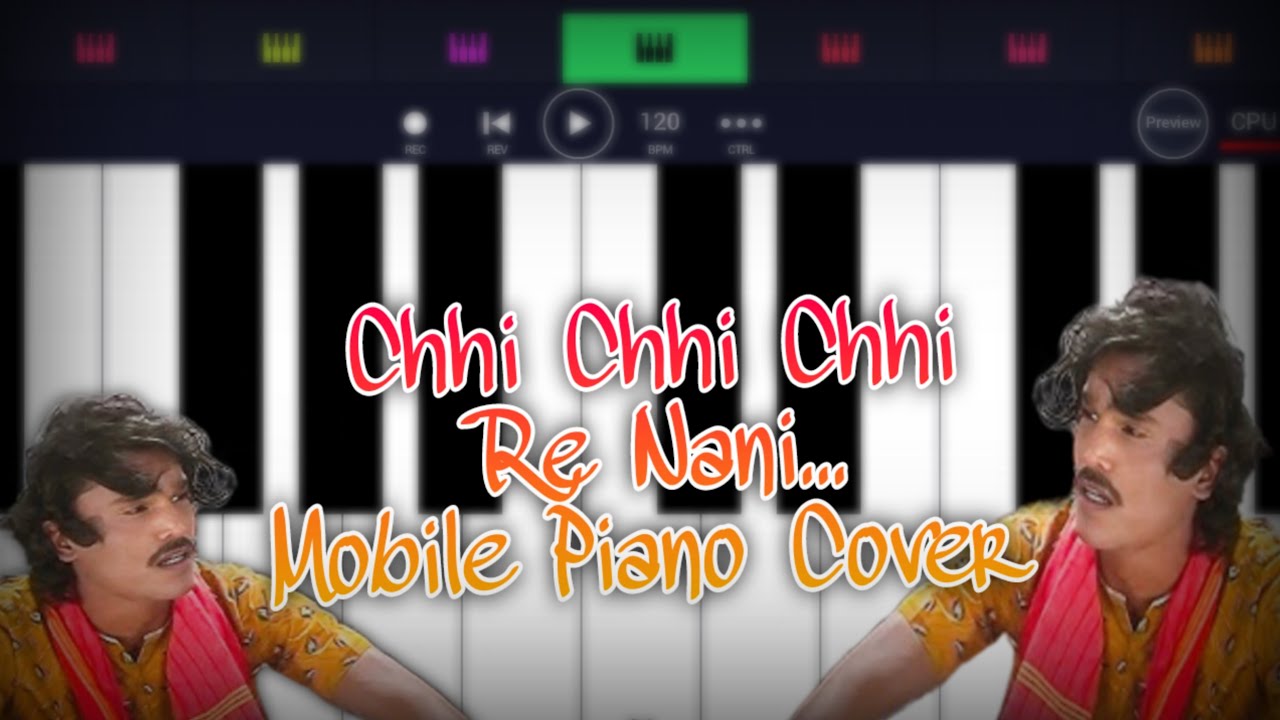 CHHI CHHI CHHI RE NANI.. KORAPUTIA SONG MOBILE PIANO COVER FL STUDIO 🎹 ...