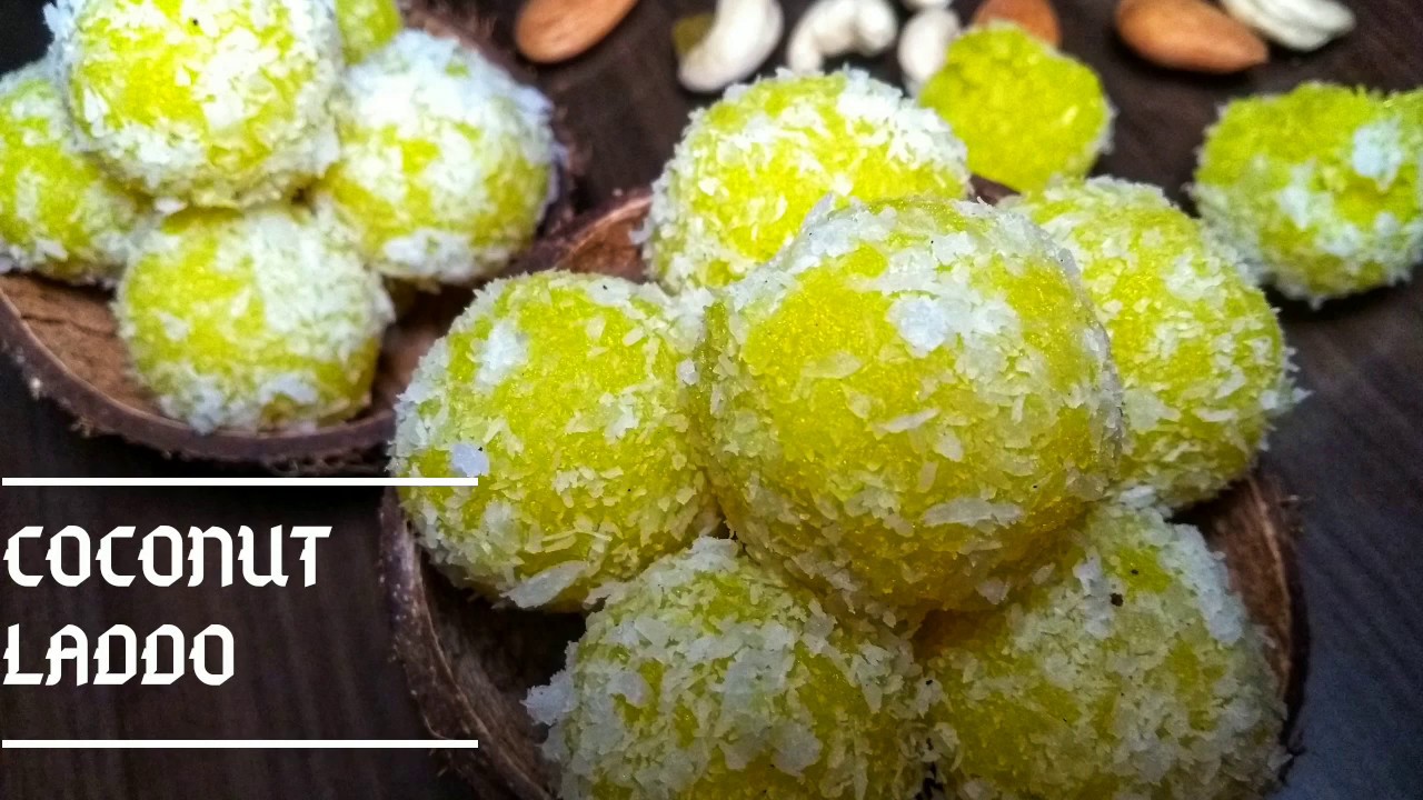 Instant coconut laddo | How to make coconut laddo | Easy laddo recipe ...