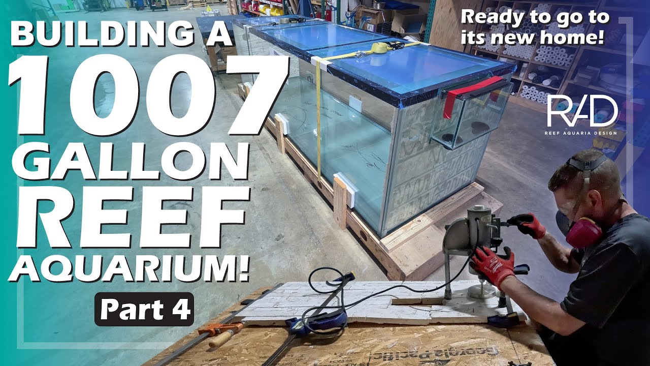 Why We Reinforce Our 1,007 Gallon Glass Seams - YouTube