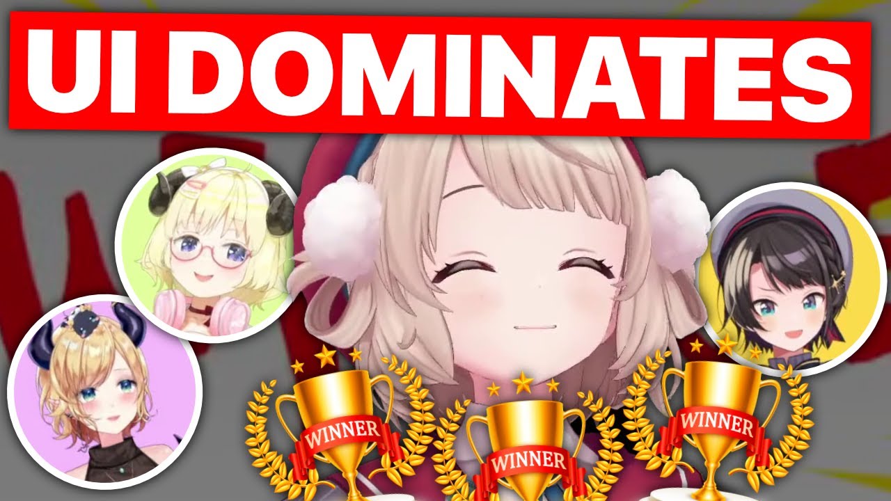 Ui-mama Actually Good At Games? (Feat. Watame, Subaru, Choco / Hololive ...