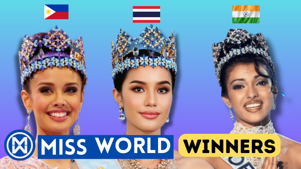 (UPDATE) MISS WORLD: ALL WINNERS (1951-2025) - YouTube