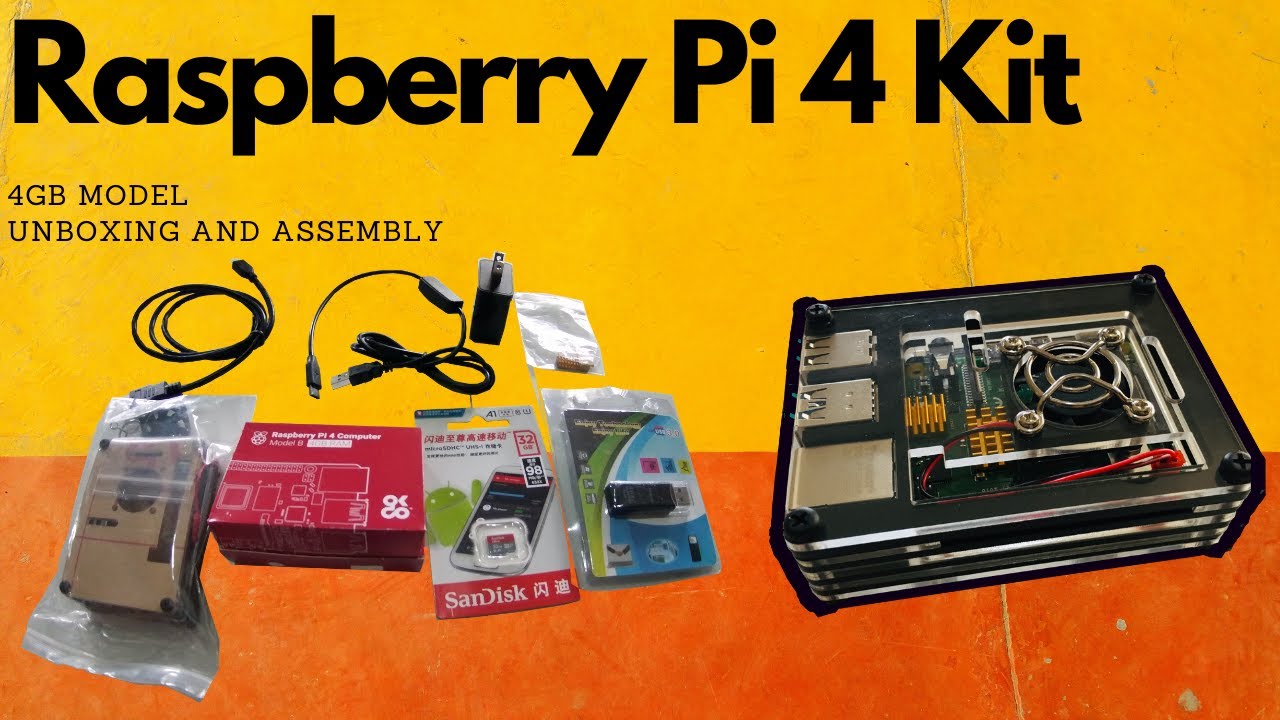 Raspberry Pi 4 Kit Unboxing and Assembly [Tagalog] - YouTube