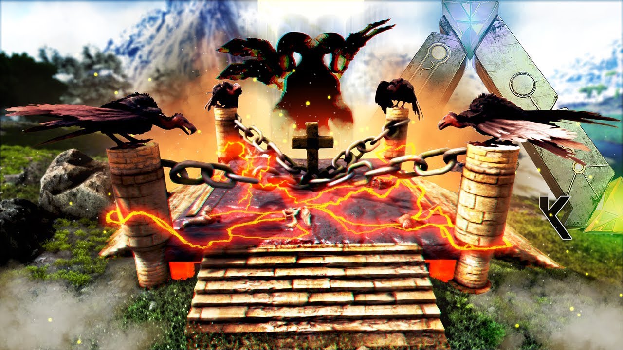 ARK Survival Evolved - Ritual Summoning The STRONGEST DEMON BOSS ...