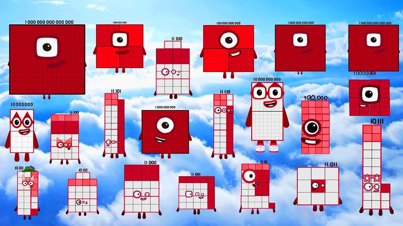 Binaryblocks band 1 But TEAMBLOCKS (10101-11101-1T) Perfect - YouTube