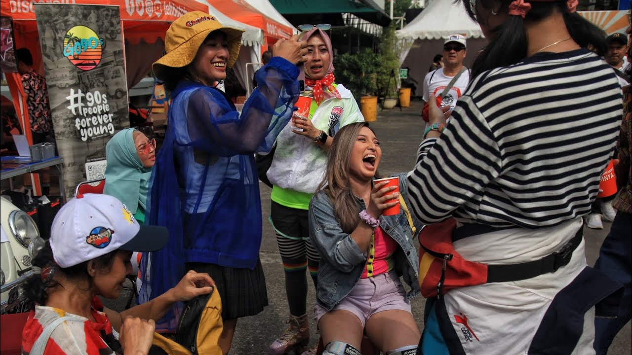 Nostalgia 80an hingga 90an di Festival Ngeceng Lintas Melawai #jakarta ...