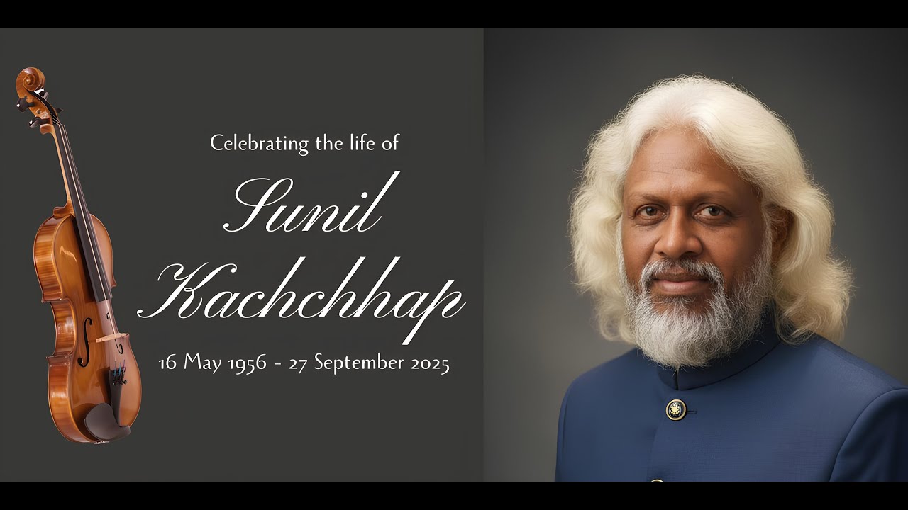 September 30, 2025 - Mr. Sunil Kachchhap Celebration of Life (Funeral ...