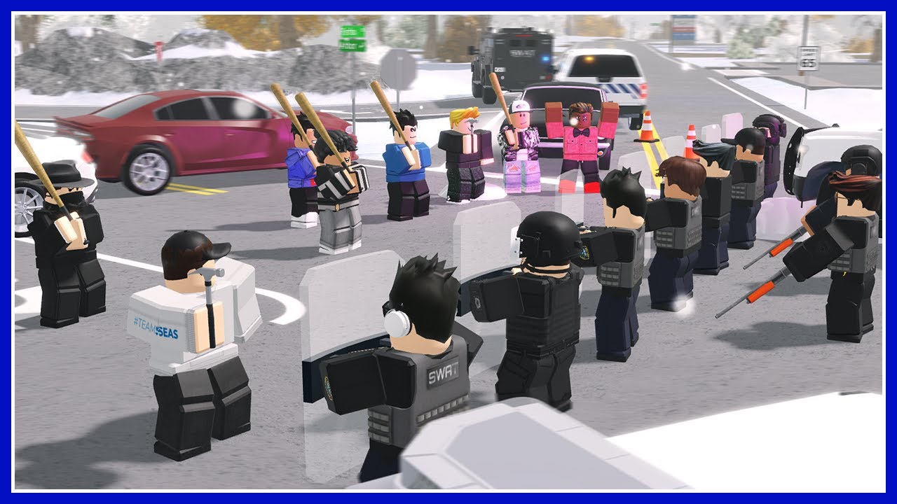 RIOTS Break out inside ER:LC...! | Liberty County (Roblox) - YouTube