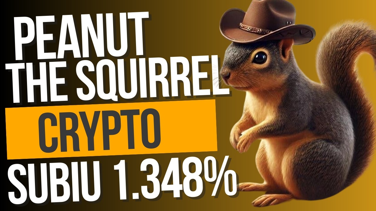 CRYPTO PEANUT THE SQUIRREL JÁ SUBIU +: 1.300%: Vale a Pena Investir nessa Nova Cripto? - YouTube