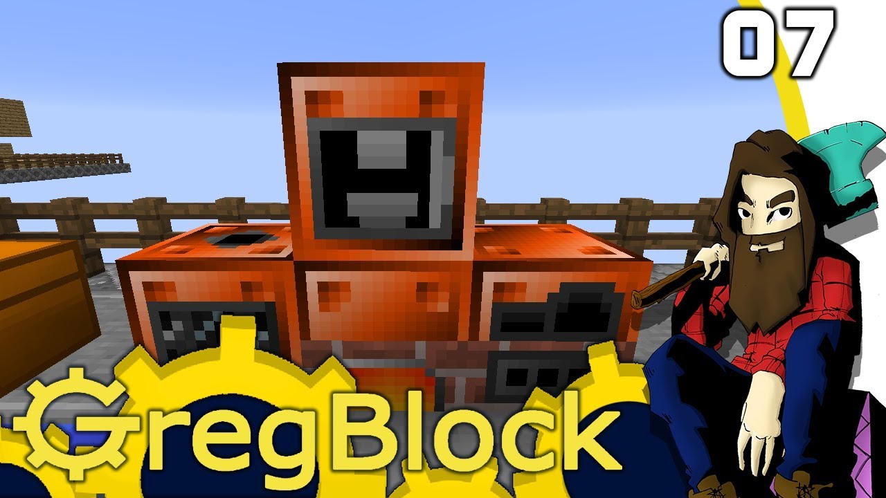 [Minecraft] GregBlock #07 - Age 1 - The Steam Age - YouTube
