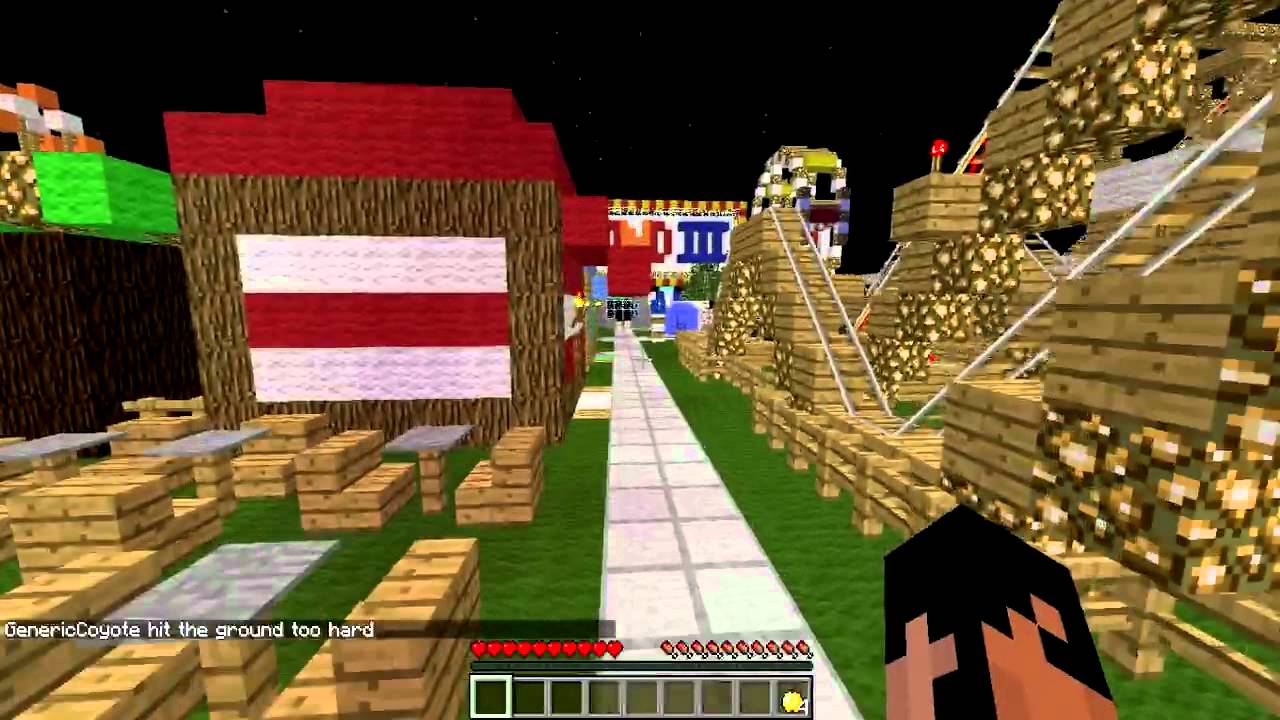 Minecraft: Funland 3! | Episode 2 | Everyone hates the Mad House Maze ...