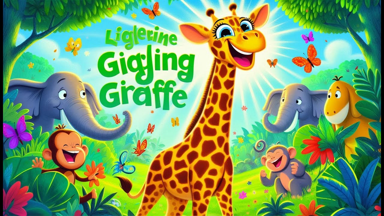 Laugh with Giggling Giraffe! | Fun Nursery Rhyme for Kids #kidssong # ...
