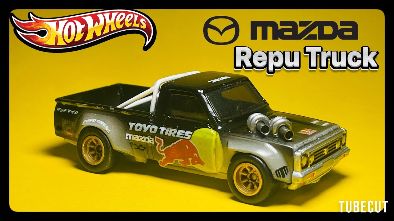 Mazda Repu Truck Custom Hot wheels twin turbo - YouTube