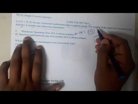 GATE CSE 2017 SET 1 Q ||Algorithms || GATE Insights Version: CSE - YouTube