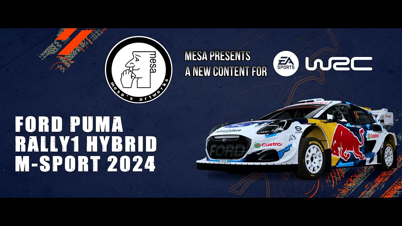 M-Sport Puma Hybrid Rally 1 2024 mod for EA WRC - YouTube
