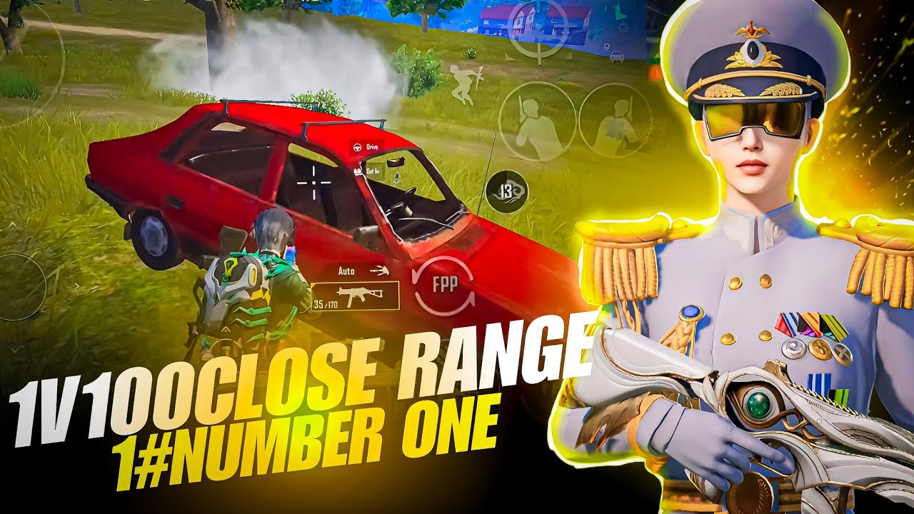WOW !!!1V 100CLOSE RANG 1#NUMBER ONE BGMI MOBILE #night #bgmi - YouTube