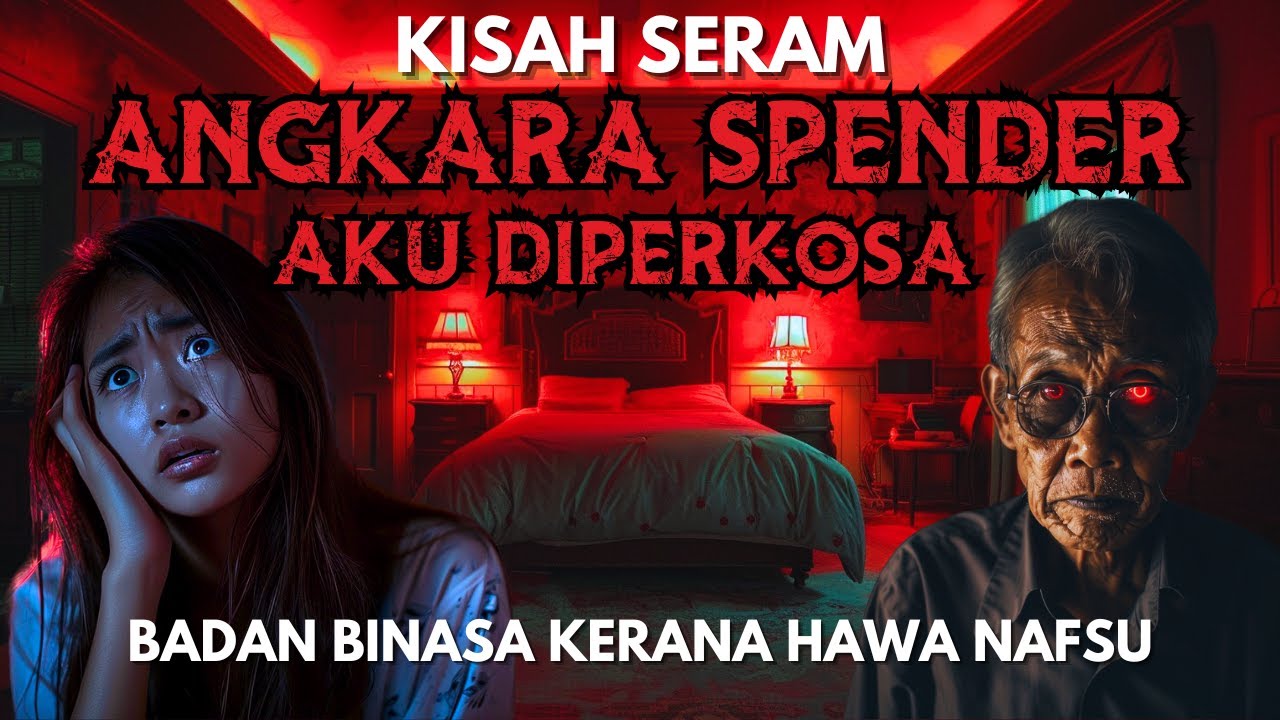 KISAH SERAM | ANGKARA SPENDER , AKU DIPERKOSA HANTU RAYA | HAWA NAFSU ...
