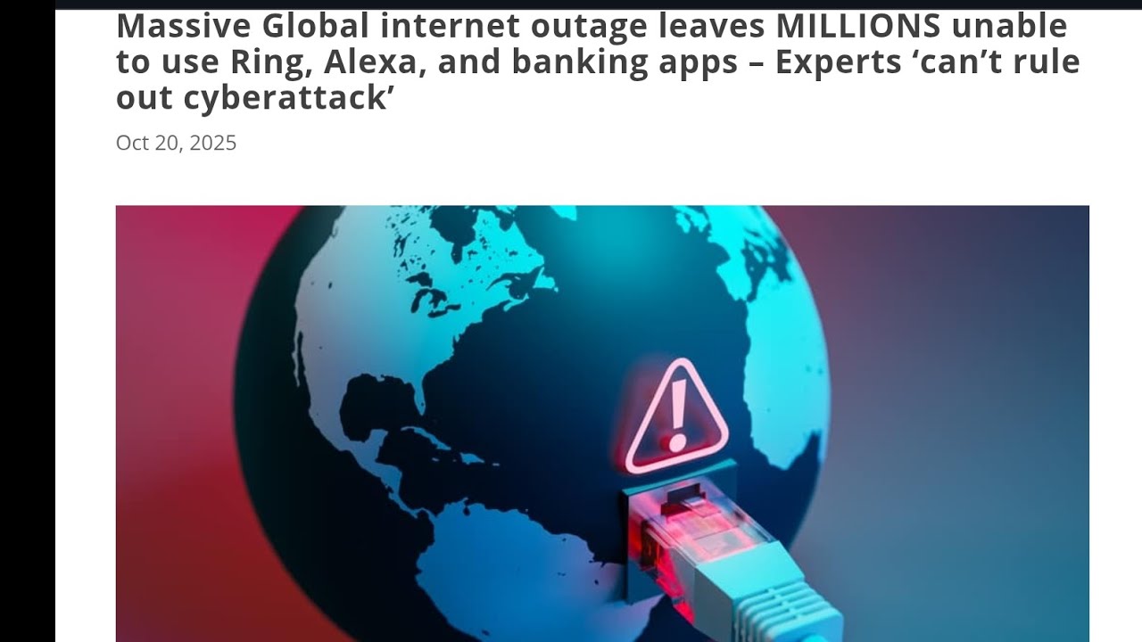 Massive Global Internet Outage leaves MILLIONS unable to use Ring ...