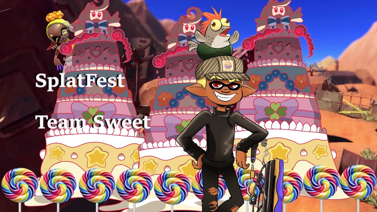 Team Sweet for the Sweep! | Splatoon Splatfest Stream w/ / Alola ...