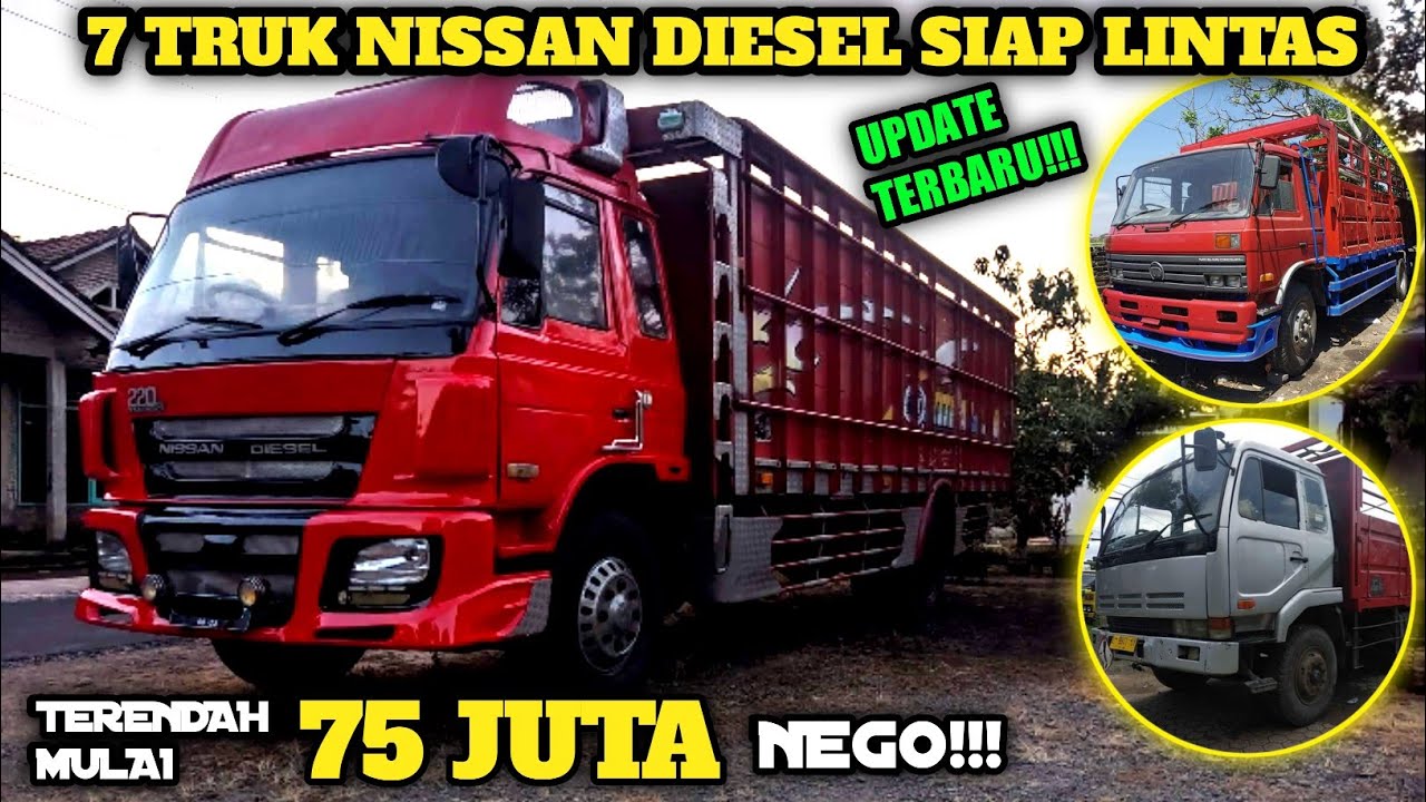 HARGA TRUK TRONTON NISSAN DIESEL BEKAS MURAH || MULAI 75JUTA || UPDATE ...