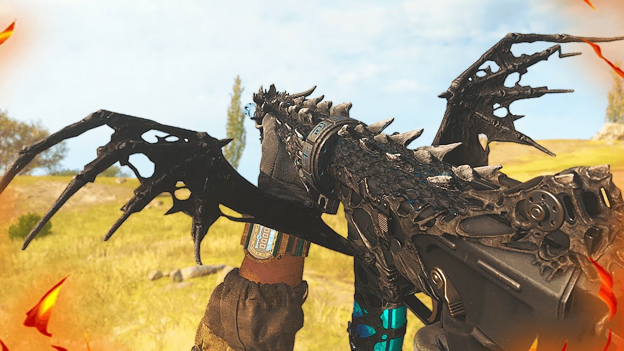 THEY ADDED A DRAGON GUN IN WARZONE 😲 - YouTube