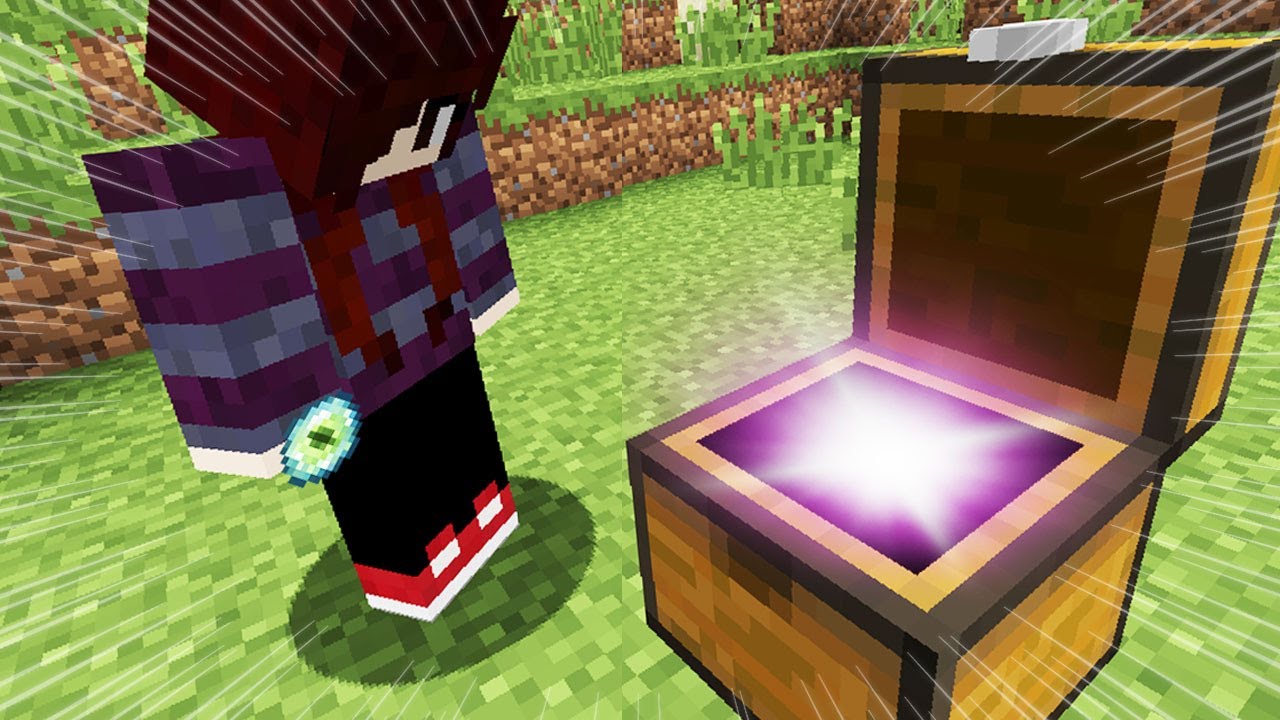 VocÊ NÃo Vai Acreditar No Que Saiu Desse BaÚ Minecraft Youtube