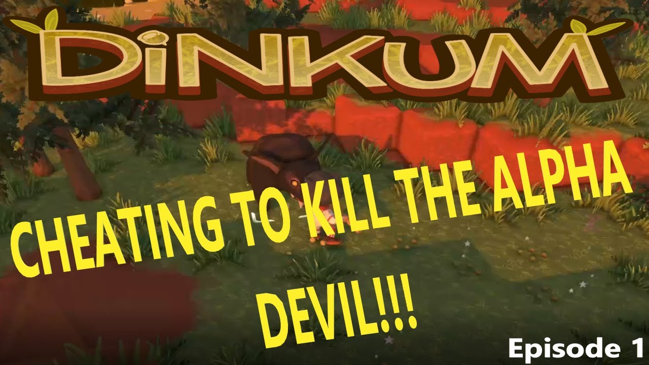 Dinkum Gameplay - Day 9 - CHEATING To kill Alpha Bush Devil!! - YouTube