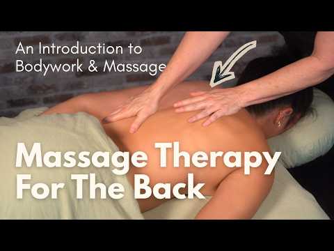 Massagetherapie für den Rücken