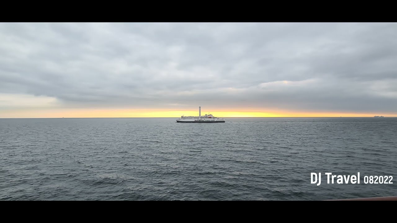 Arrival to Scandlines ferry in Rostock via A 19 to Gedser - YouTube