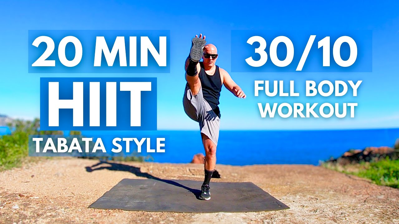 TABATA HIIT 20MIN / FULLBODY WORKOUT / Tabata 30/10 💪 - YouTube