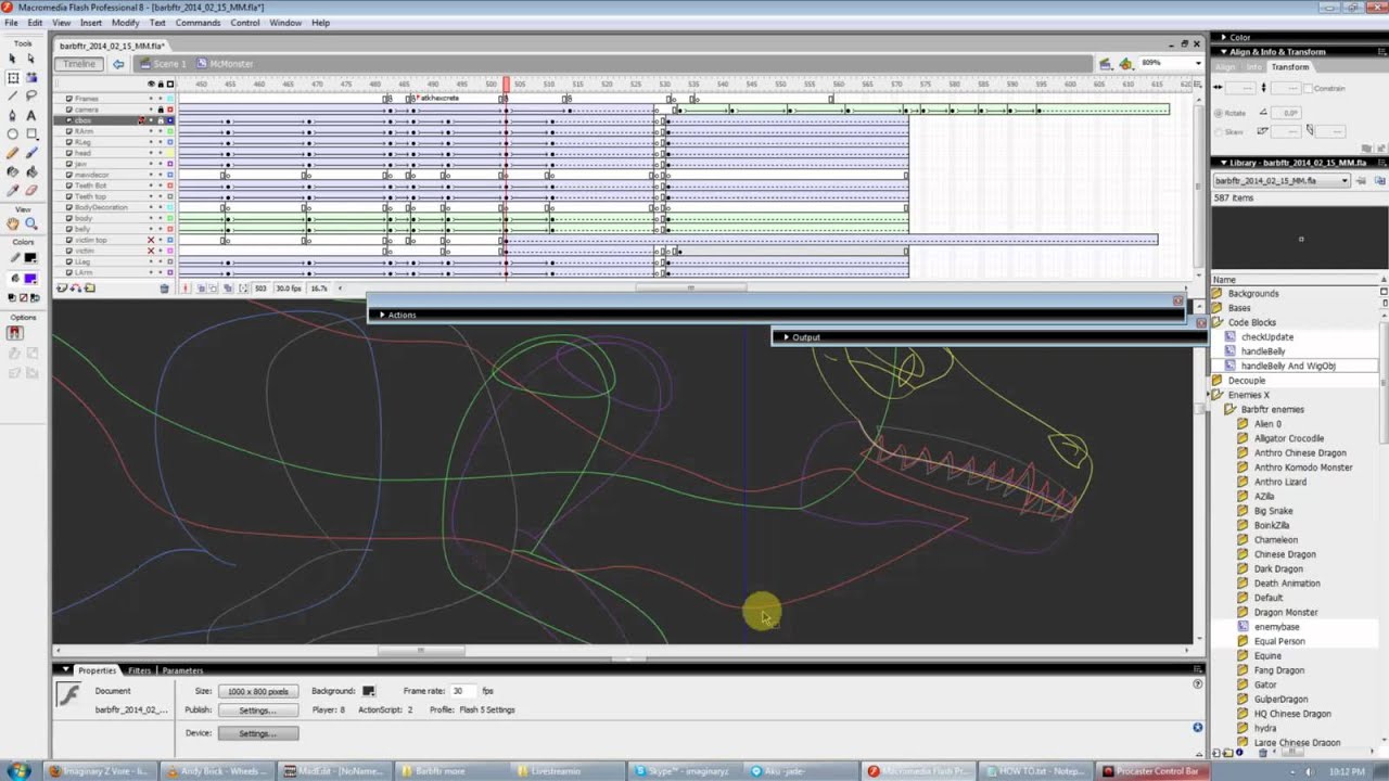 HowTo: Make barbftr Monster, from zilch to raptor 06 part 3 - YouTube