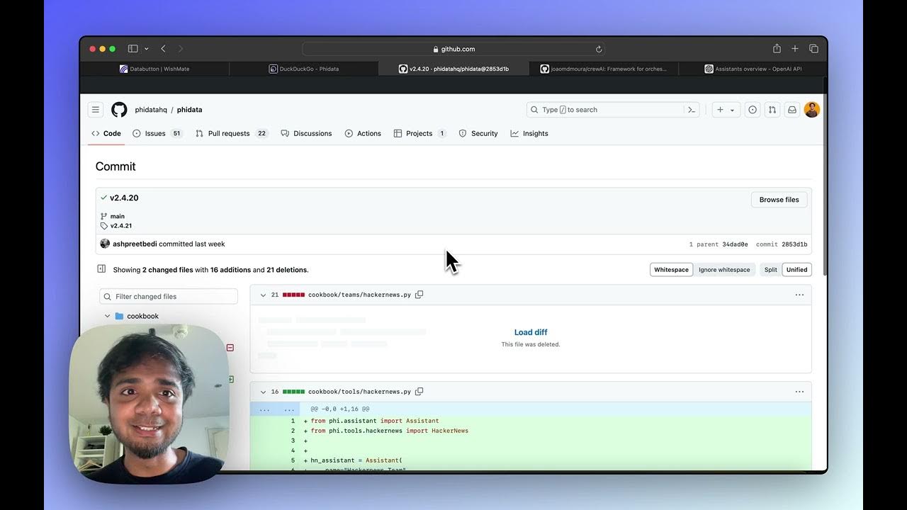 Databutton using Real-Time Web Searches to Build Python APIs - YouTube