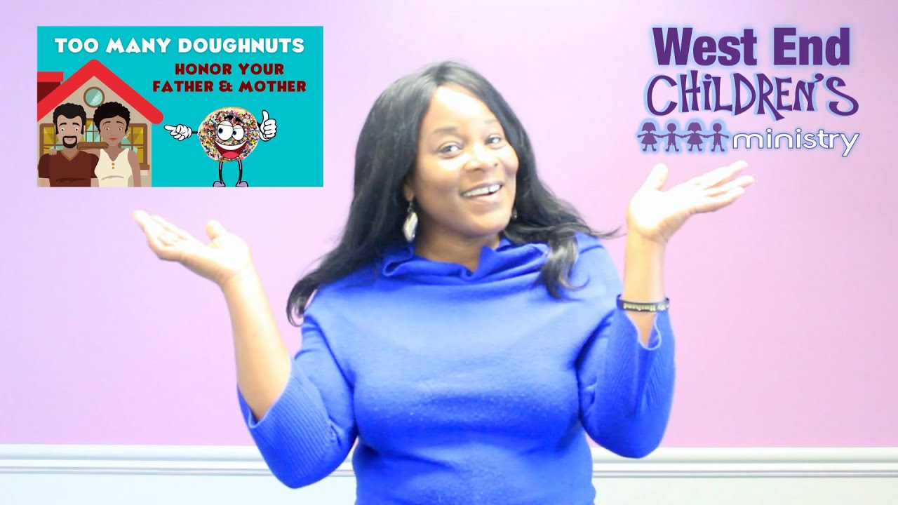 Too Many Doughnuts - Honor Your Father and Mother | Children's Lesson ...