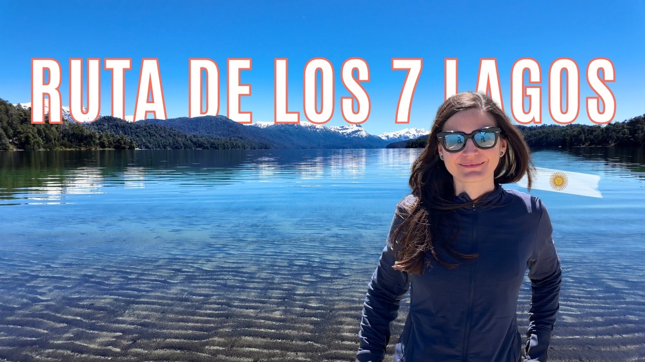 RUTA de los 7 LAGOS en auto desde Bariloche ARGENTINA 2025 - YouTube