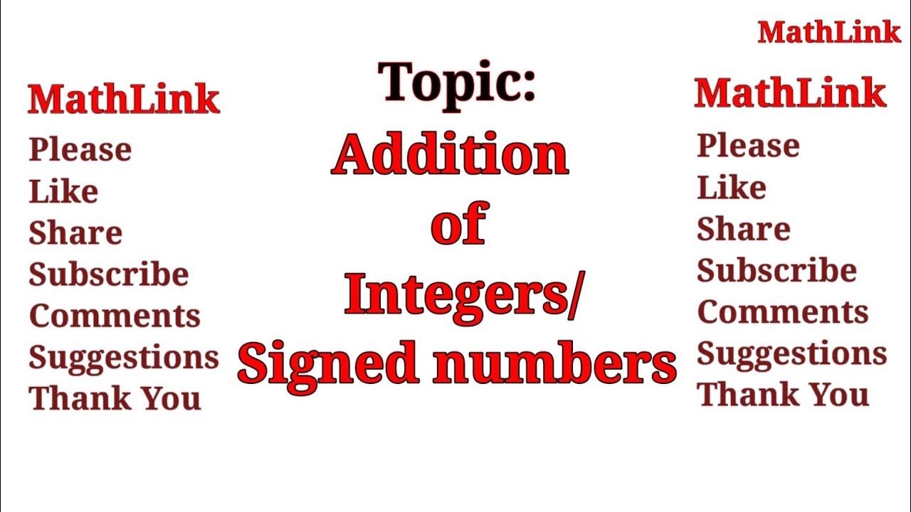 HOW TO ADD INTEGERS HOW TO ADD SIGNED NUMBERS PAANO MAG ADD NG HOW TO ADD INTEGERS HOW TO ADD SIGNED NUMBERS PAANO MAG ADD NG