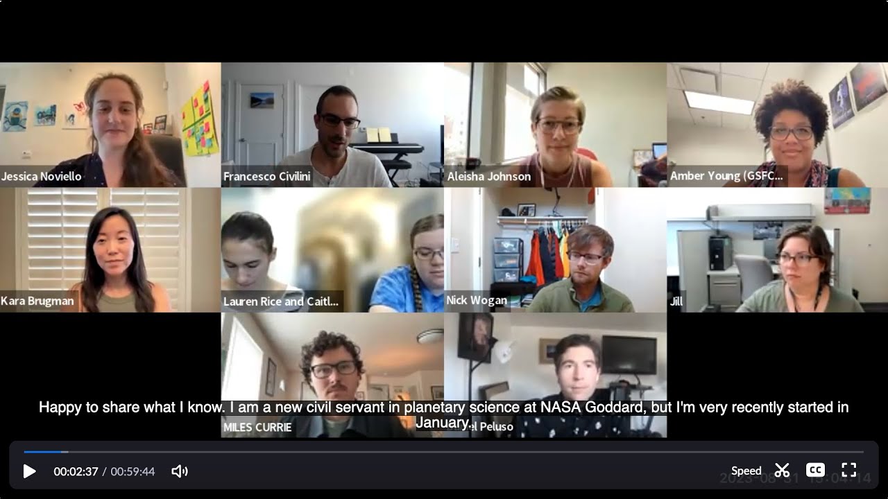 NASA Astrobiology PAWS #15: Applying to Postdocs - YouTube