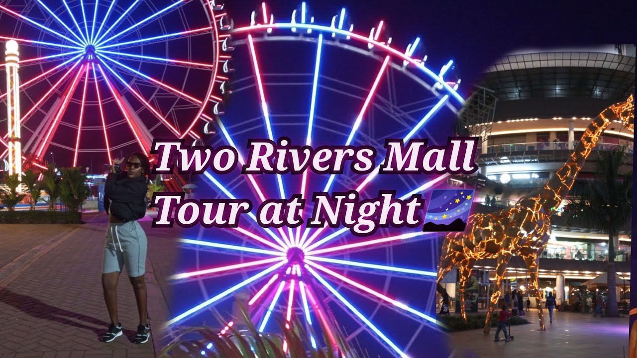 The Magic of Two Rivers Mall Tour After Dark!! - YouTube