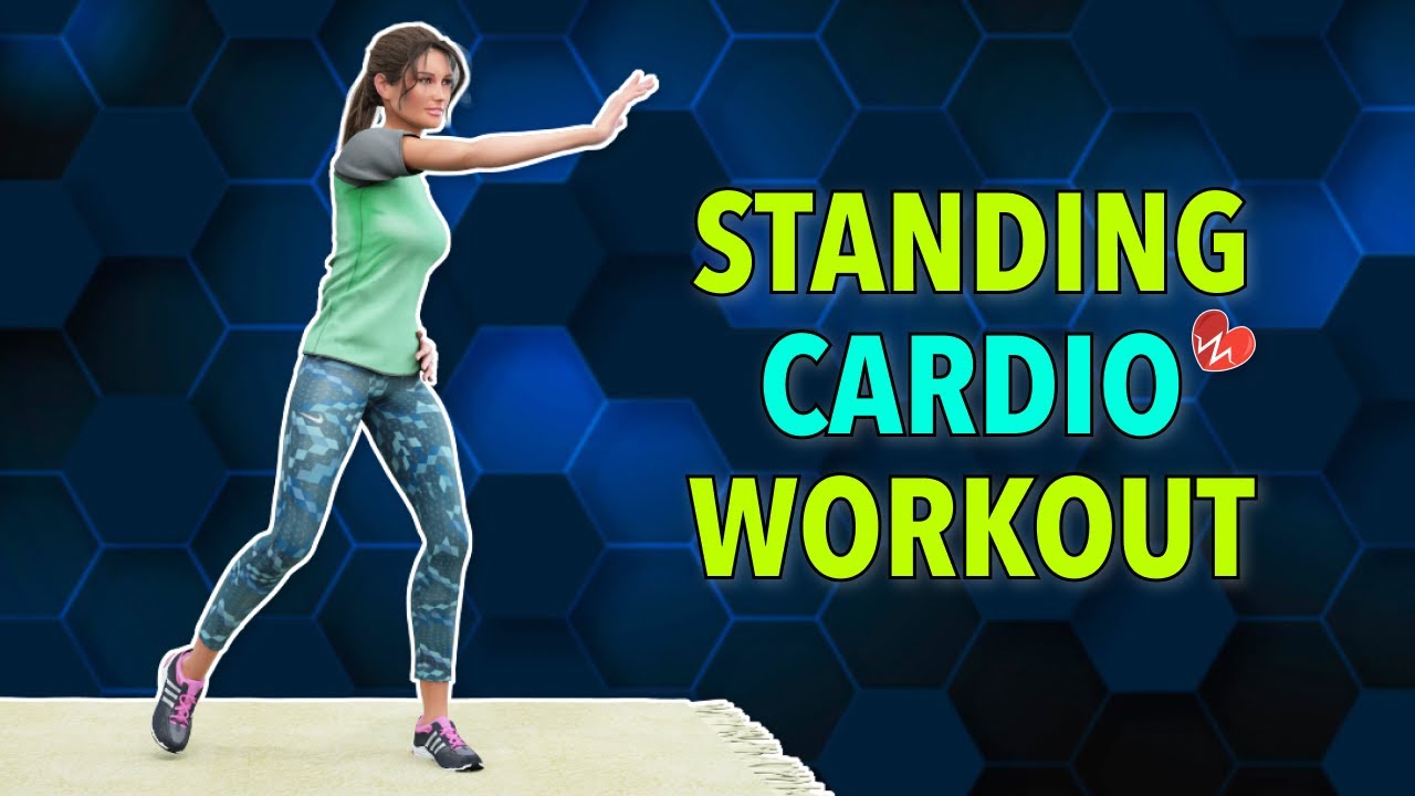 Unlock Your Fitness Potential With This Standing Cardio Workout - YouTube