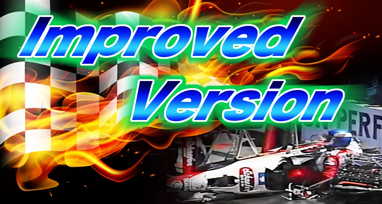 Kevin Cogan Big Crash 1989 Indy 500 [Improved Version] - YouTube