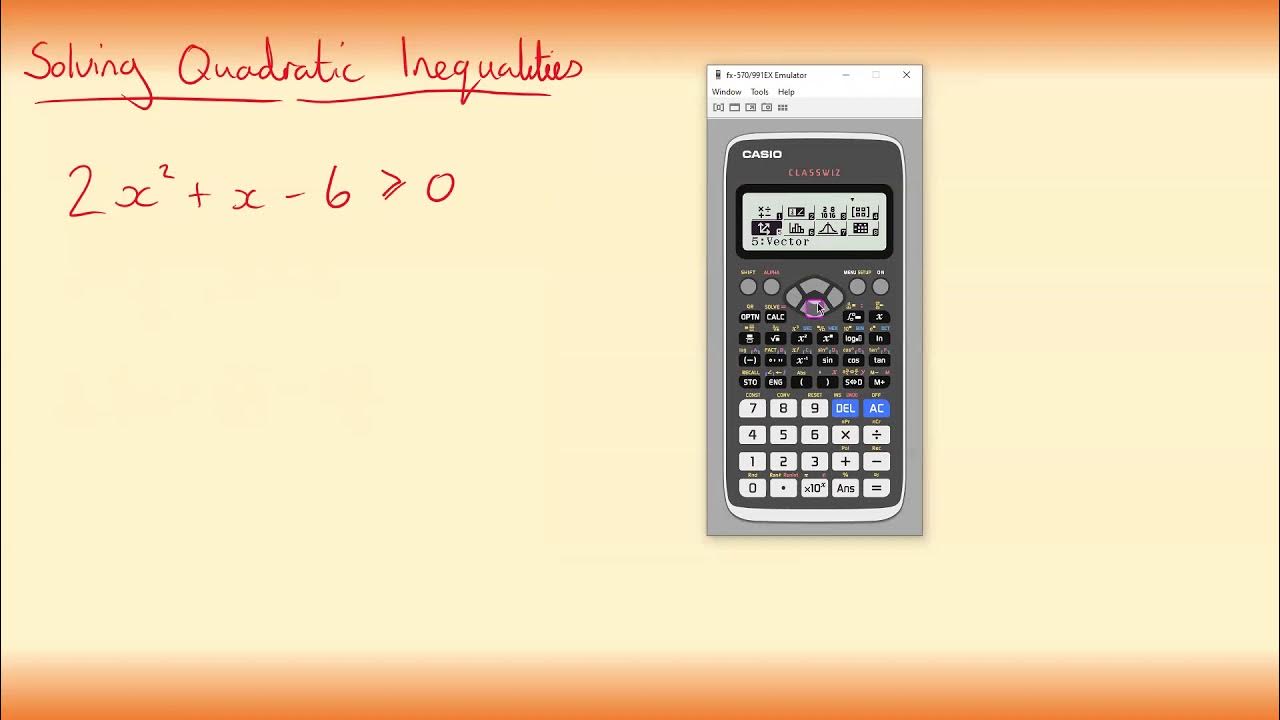 Calculator Tricks - Quadratics - YouTube