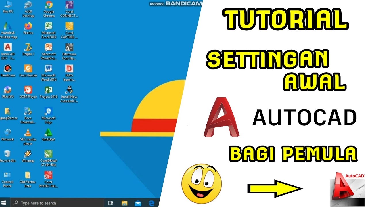 Tutorial Settingan Awal Pada AutoCAD - YouTube