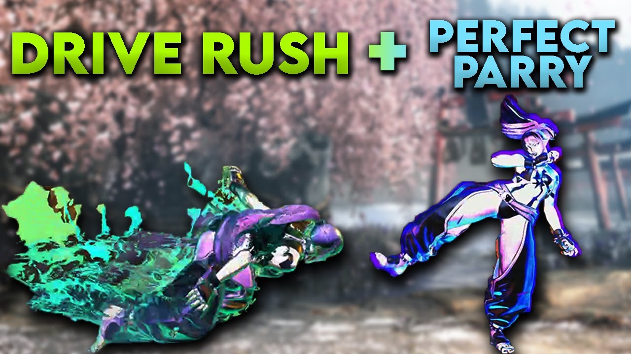 OPTION SELECT: DRIVE RUSH e PERFECT PARRY | STREET FIGHTER 6 - YouTube