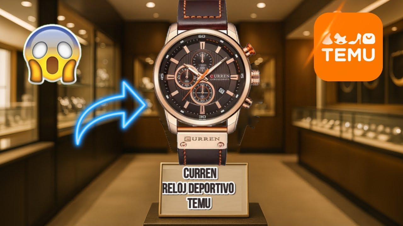 ⏱️ El RELOJ de TEMU que parece de LUJO pero cuesta POCO 💸 | Review 2025 ...