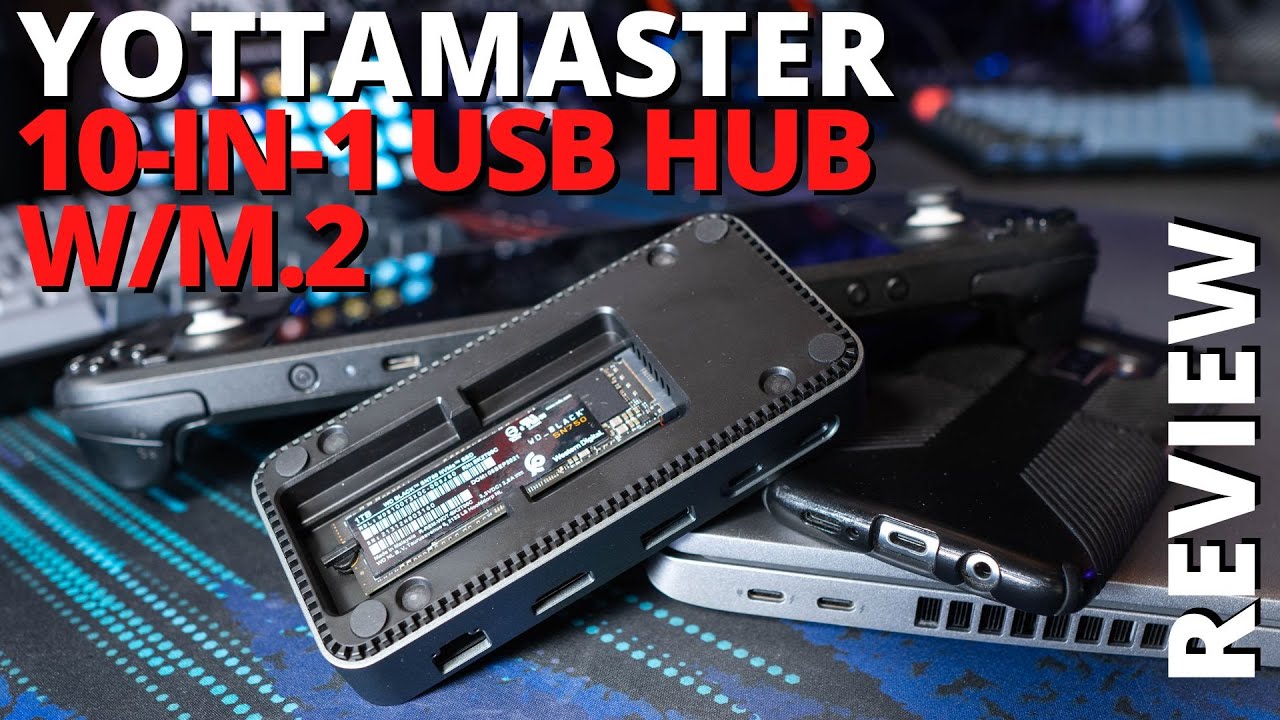 Yottamaster's M.2 Enclosure and USB-C HUB in ONE!? | Setup & Review ...