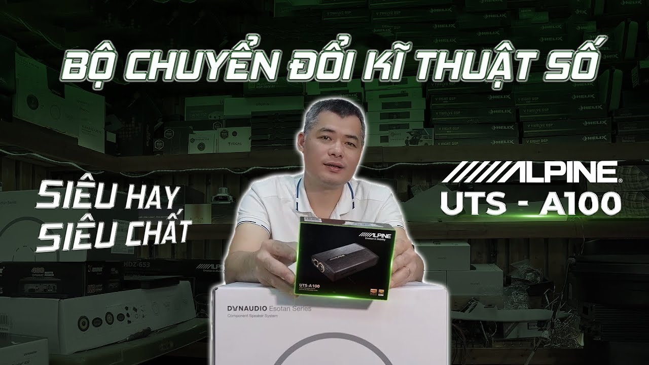 Review DAC Alpine UTS-A100 - YouTube