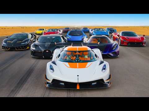 Bugatti Divo ve Koenigsegg Jesko: DRAG YARIŞI