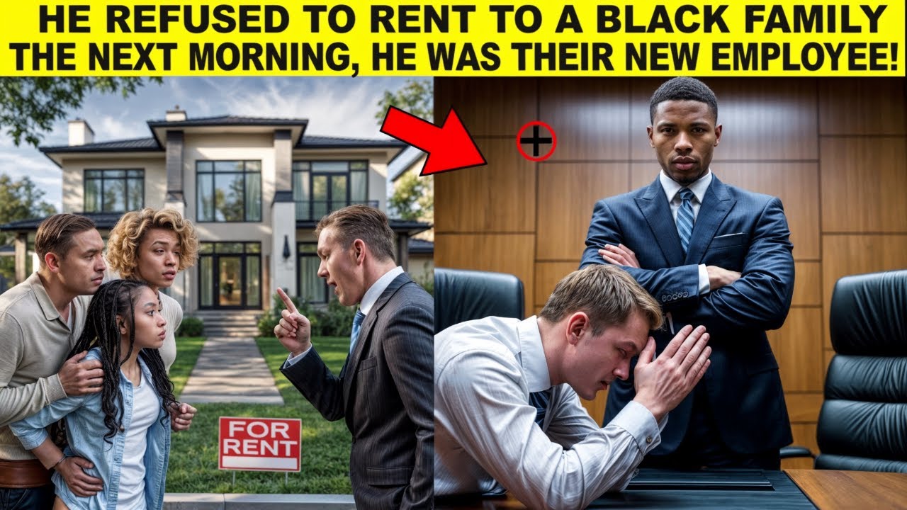 HE REFUSED TO RENT TO THEM BECAUSE THEY WERE BLACK THE NEXT DAY, HE WAS ...