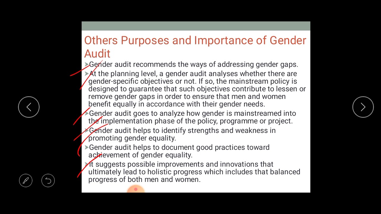 II BCA Gender Equity Part3 Gender Audit Gender Equity - YouTube